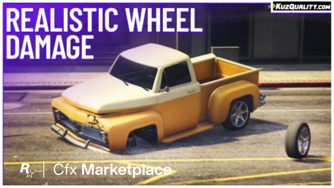Realistic Wheel Damage - Cfx Marketplace