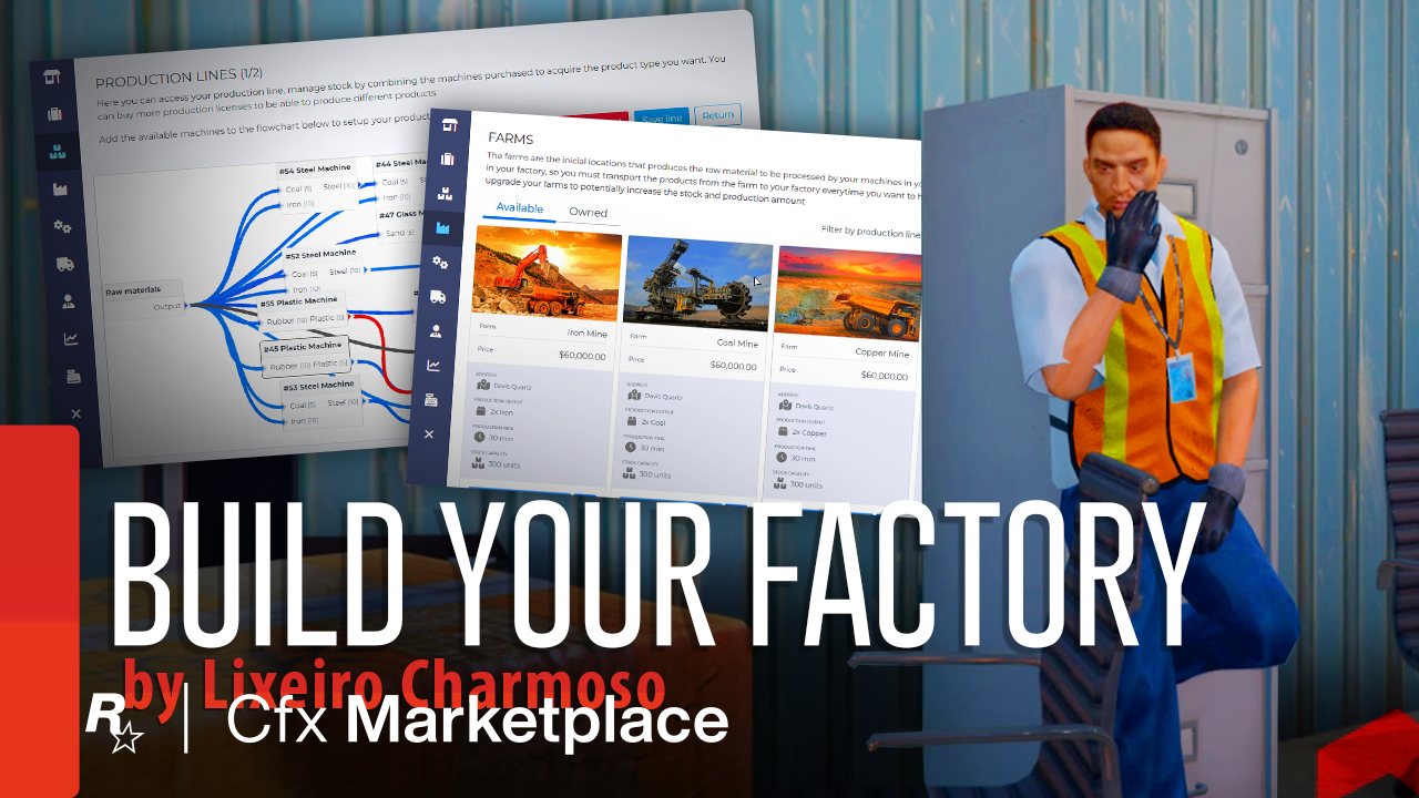 Build your Factory - Cfx Marketplace
