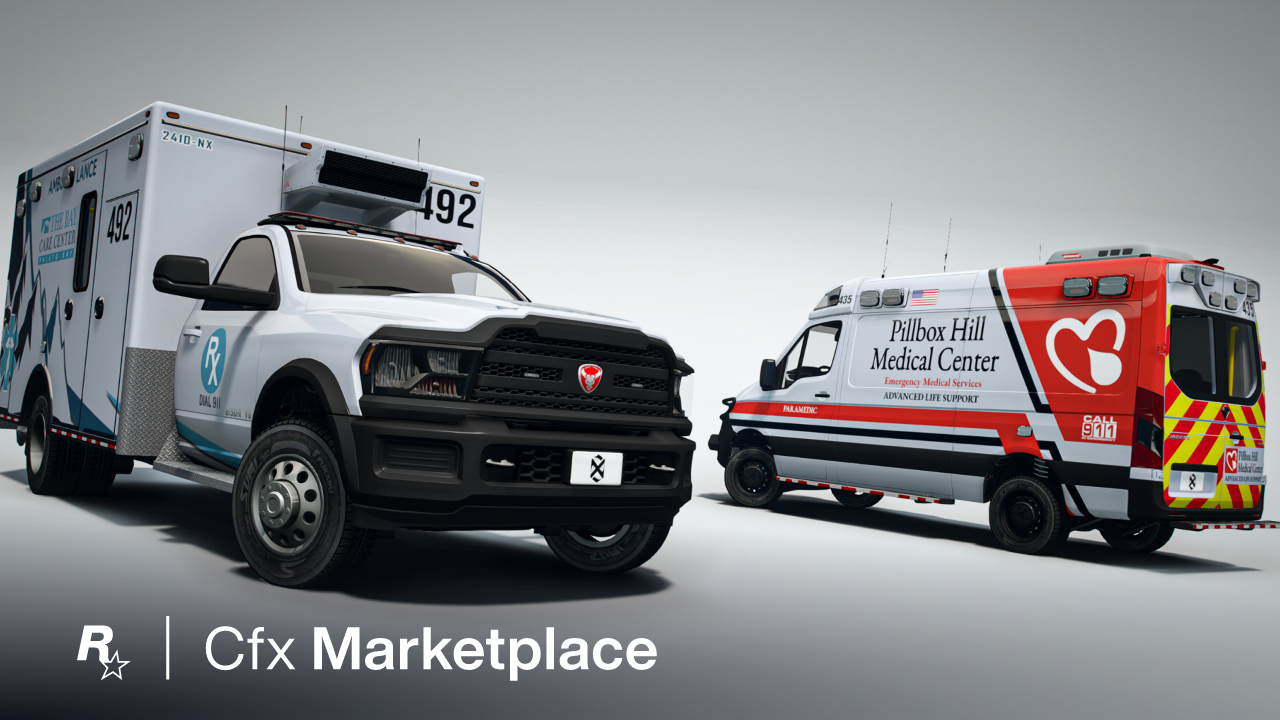 EVP V2: Emergency Police EMS Vehicle Pack - Cfx Marketplace
