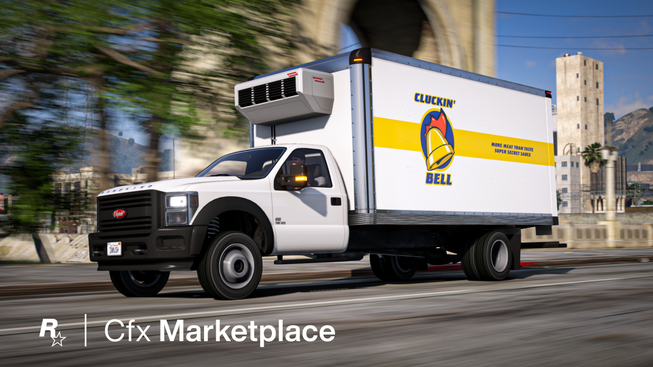 Vapid Sandking D155 Box Truck | Delivery / Job Vehicle - Cfx Marketplace